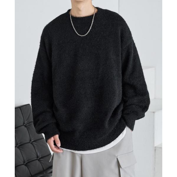 『タイムセール実施中』ZOZO問い合わせ番号:78839732ショップ:Anchor Smith，アンカー スミスブランド:Anchor Smith，アンカー スミス商品名:ルーズ シャギー クルーネック ニット プルオーバーカテゴリ:トッ...