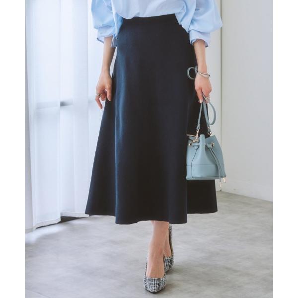 『タイムセール実施中』ZOZO問い合わせ番号:78840439ショップ:nissen，ニッセンブランド:nissen，ニッセン商品名:【ふんわりモチモチ素材】ミディー丈ニットフレアスカートカテゴリ:スカート>スカートブランド品番:AF...