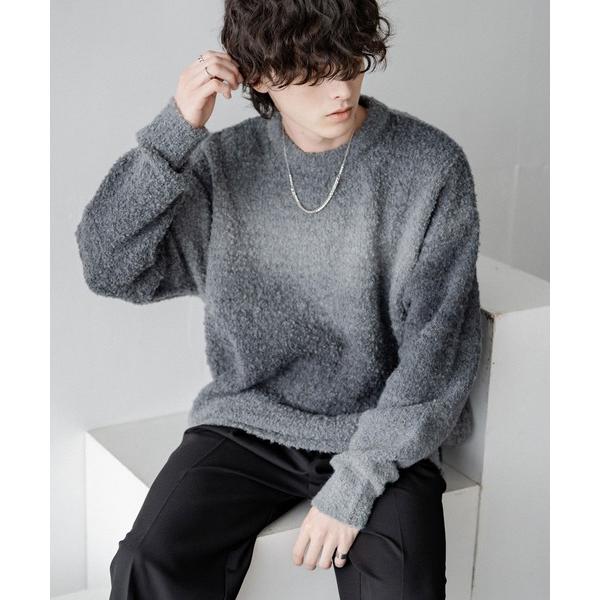 『タイムセール実施中』ZOZO問い合わせ番号:78915062ショップ:Rocky Monroe，ロッキーモンローブランド:Rocky Monroe，ロッキーモンロー商品名:新色追加 オーバーサイズ ウール混ブークレー段染めグラデーションボ...