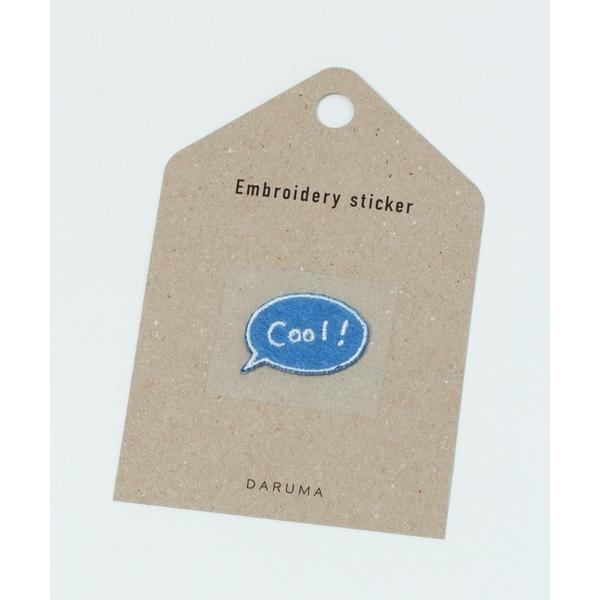 ZOZO問い合わせ番号:78979339ショップ:studio CLIP，スタディオクリップブランド:studio CLIP，スタディオクリップ商品名:【daily CLIP】刺繍ステッカー 吹き出しカテゴリ:雑貨/ホビー>その他雑貨...