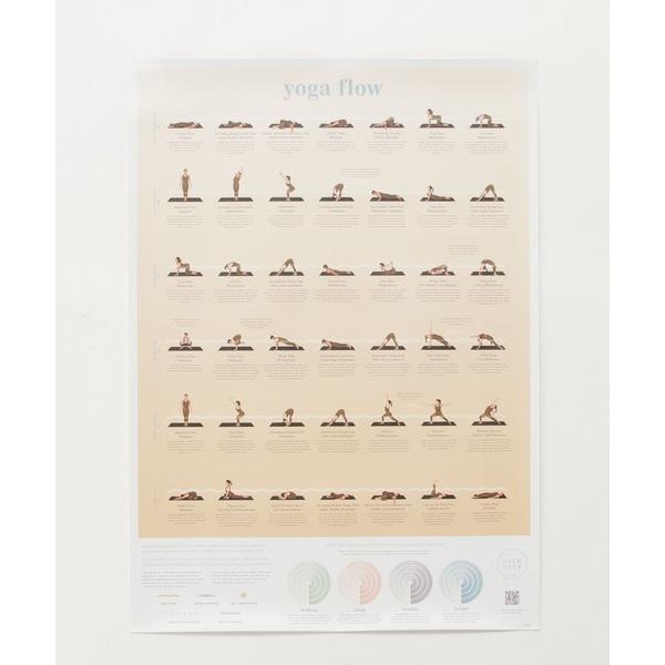 ZOZO問い合わせ番号:78979524ショップ:FRIDGE，フリッジブランド:fridge，フリッジ商品名:☆【SUCK UK】サックユーケー Yoga Flow Poses Posterカテゴリ:インテリア>ポスター/アートブラ...
