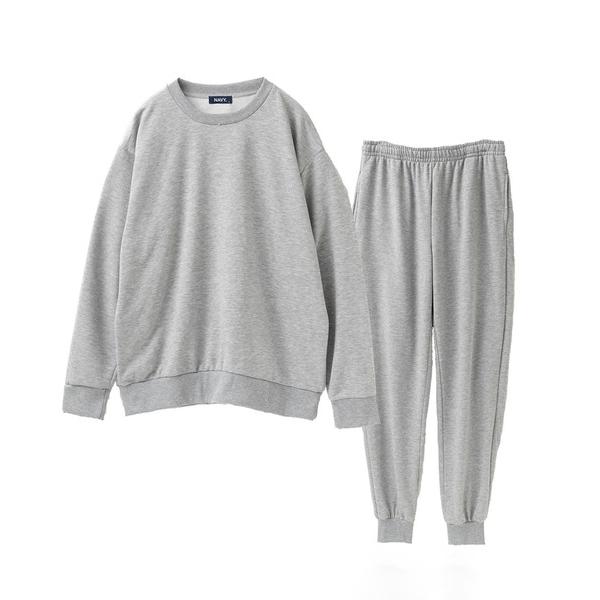 ZOZO問い合わせ番号:78979591ショップ:Mac-House，マックハウスブランド:NAVY，ネイビー，Mac-House，マックハウス商品名:NAVY 裏毛セットアップ速乾ルームウェア ユニセックスカテゴリ:ルームウェア>ル...