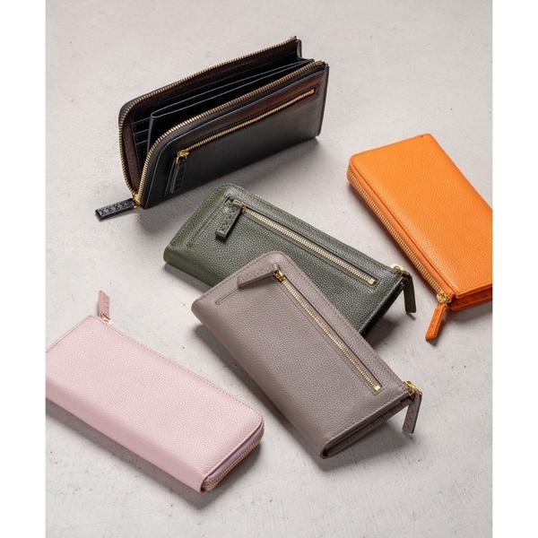 『タイムセール実施中』ZOZO問い合わせ番号:79010025ショップ:MURA，ムラブランド:MURA，ムラ商品名:牛革 シュリンクレザー スキミング防止 YKK L字ファスナー長財布カテゴリ:財布/小物>財布ブランド品番:cs-2...