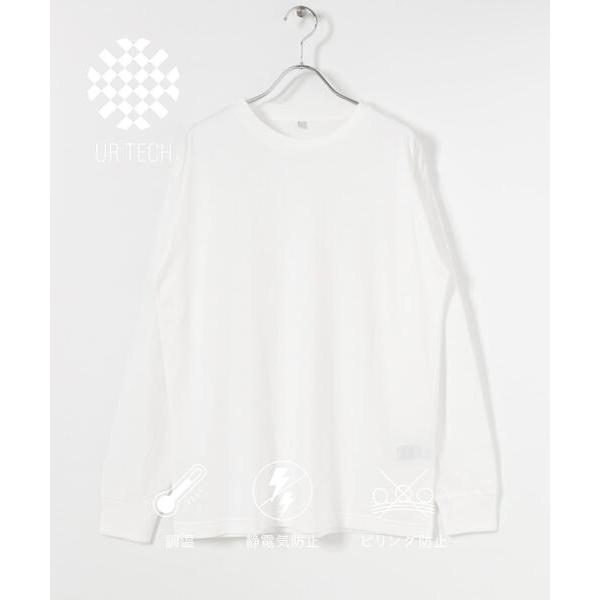 『セール実施中』ZOZO問い合わせ番号:79079835ショップ:URBAN RESEARCH，アーバンリサーチブランド:URBAN RESEARCH，アーバンリサーチ商品名:『UR TECH』クルーネックロングTシャツカテゴリ:トップス&...