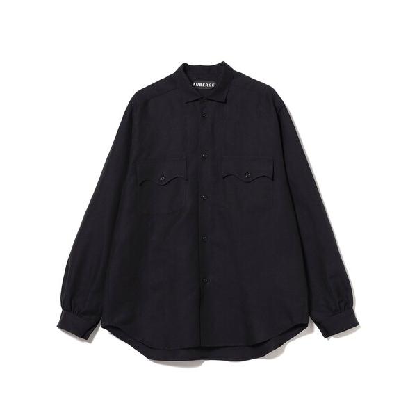 ZOZO問い合わせ番号:79081416ショップ:BEAMS MEN，ビームス メンブランド:BRILLA per il gusto，ブリッラペルイルグースト商品名:AUBERGE / BRASSAI リネンコットン ダブルポケット シャツ...