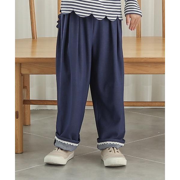 『タイムセール実施中』ZOZO問い合わせ番号:79117882ショップ:KIMURATAN ONLINE，キムラタン オンラインブランド:Biquette Club，ビケットクラブ商品名:Biquette Club タブベルト付タックパンツ...