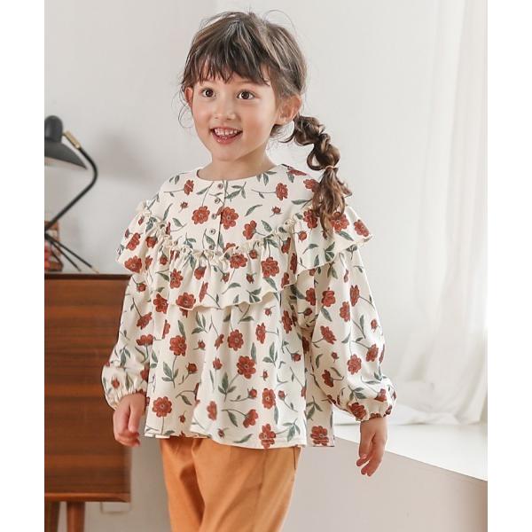 『タイムセール実施中』ZOZO問い合わせ番号:79117935ショップ:KIMURATAN ONLINE，キムラタン オンラインブランド:n.o.u.s，ノウズ商品名:n.o.u.s フリルＴシャツカテゴリ:トップス>Tシャツ/カット...