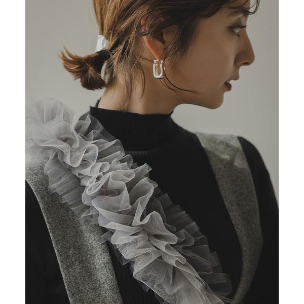 『タイムセール実施中』ZOZO問い合わせ番号:79118073ショップ:rectangle，レクタングルブランド:rectangle，レクタングル商品名:チュールフリルストラップカテゴリ:PC・スマホグッズ/家電>スマホグッズブランド...