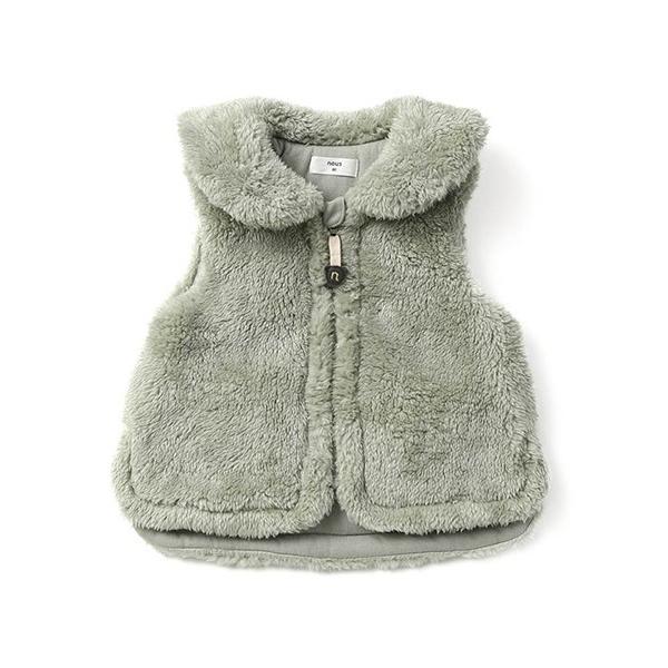 ZOZO問い合わせ番号:79118564ショップ:KIMURATAN ONLINE，キムラタン オンラインブランド:n.o.u.s，ノウズ商品名:n.o.u.s ボアベストカテゴリ:トップス>ベストブランド品番:48347-223素材...