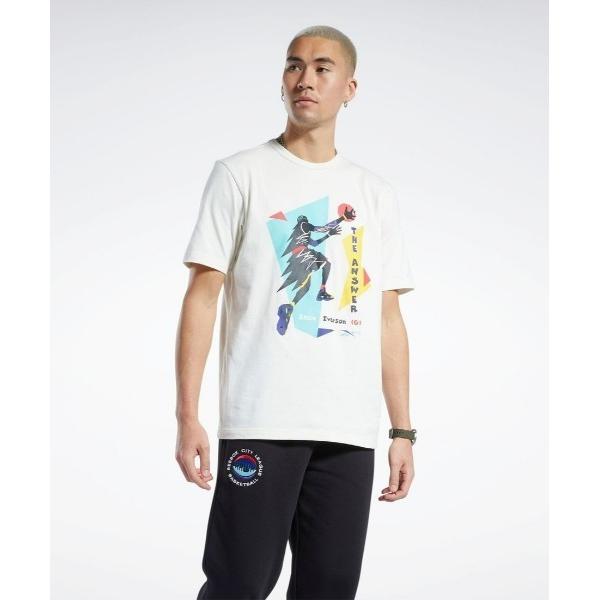 『セール実施中』ZOZO問い合わせ番号:79118640ショップ:Reebok，リーボックブランド:Reebok，リーボック商品名:アイバーソン レイアップ グラフィック Ｔシャツ / BB IVERSON LAYUP GRAPHIC T-...