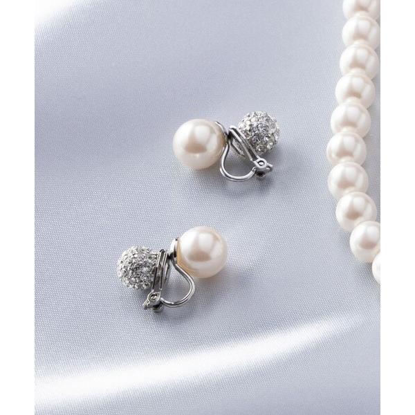 ZOZO問い合わせ番号:79150873ショップ:23区，ニジュウサンクブランド:23区，ニジュウサンク商品名:【好評につき追加/LEE掲載】2WAY パール イヤリングカテゴリ:アクセサリー>イヤリングブランド品番:AS3DCS02...