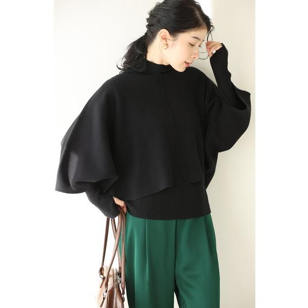 ZOZO問い合わせ番号:79212590ショップ:FRENCH PAVE，フレンチパヴェブランド:CAWAII，カワイイ商品名:３箇所 体型カバー ドルマンニットトップス２点セットカテゴリ:トップス>ニット/セーターブランド品番:fs...