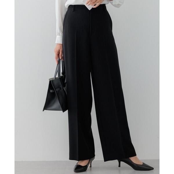 ZOZO問い合わせ番号:79245233ショップ:23区，ニジュウサンクブランド:23区，ニジュウサンク商品名:トリアセダブルジョーゼット フルレングス パンツカテゴリ:パンツ>その他パンツブランド品番:PR23CS0003素材:ネイ...