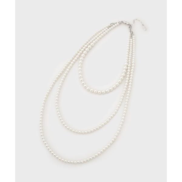 『タイムセール実施中』ZOZO問い合わせ番号:79245452ショップ:INDIVI，インディヴィブランド:INDIVI，インディヴィ商品名:【マルチWAY】3点セットパール調ネックレスカテゴリ:アクセサリー>ネックレスブランド品番:...