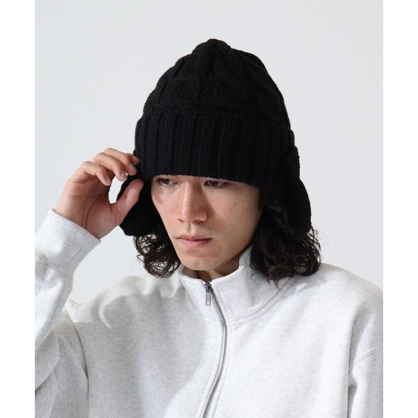 『タイムセール実施中』ZOZO問い合わせ番号:79246209ショップ:FUNALIVE，ファンアライブブランド:TESTIFY，テスティファイ，FUNALIVE，ファンアライブ商品名:TESTIFY ファー耳付きケーブルニットキャップ　/...