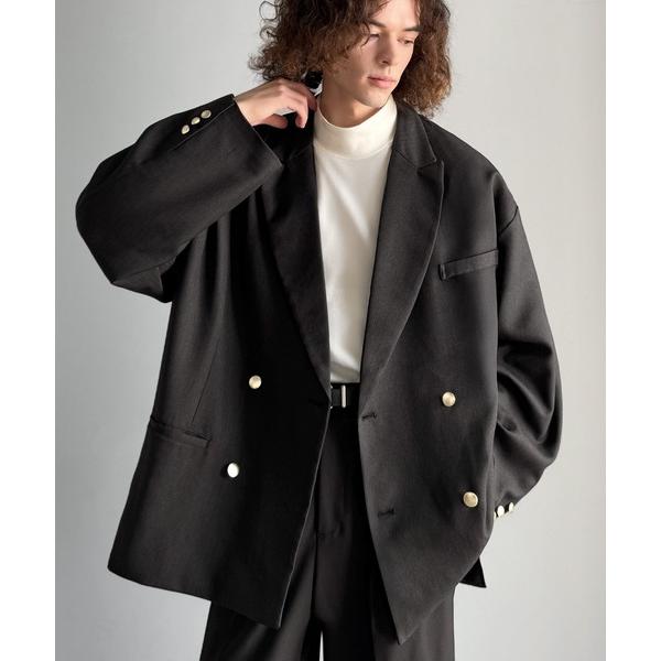 『タイムセール実施中』ZOZO問い合わせ番号:79279232ショップ:Classical Elf，クラシカルエルフブランド:classicalelf，クラシカルエルフ商品名:シーンレスに活躍。オーバーサイズダブルジャケットカテゴリ:ジャケ...