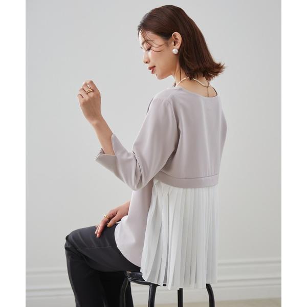 『タイムセール実施中』ZOZO問い合わせ番号:79348203ショップ:RANAN，ラナンブランド:RANAN，ラナン商品名:【2点セット】洗えるプリーツフレアブラウス＆パンツセットアップカテゴリ:フォーマルスーツ/小物>スーツセット...