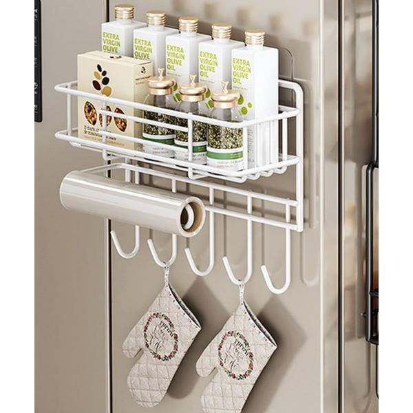 ZOZO問い合わせ番号:79441922ショップ:aimoha，アイモハブランド:aimoha，アイモハ商品名:冷蔵庫吊り下げ収納ラックカテゴリ:インテリア>収納グッズブランド品番:sjq73082a素材:炭素鋼原産国:中国カラー:ホ...