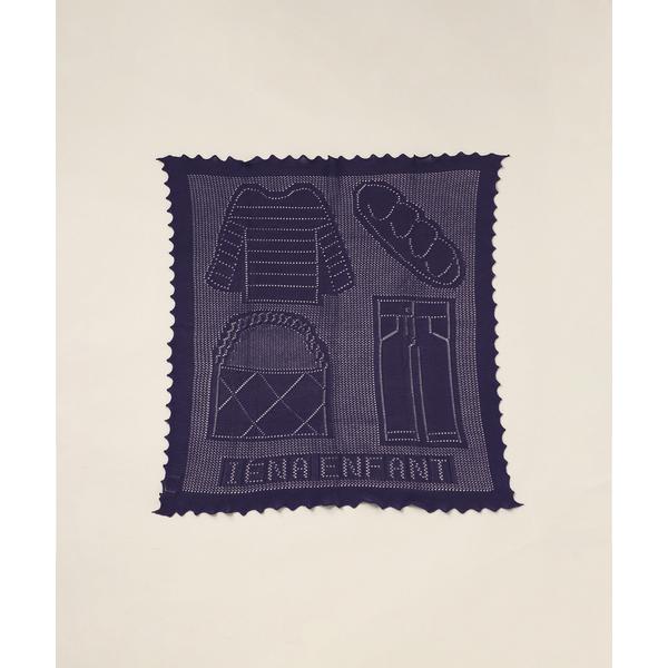 ※このアイテムは返品・交換対象外商品です。ZOZO問い合わせ番号:79442778ショップ:IENA，イエナブランド:IENA ENFANT，イエナアンファン商品名:【G.H.HURTSON】Bonjour IENA コットンブランケットカ...