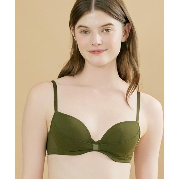 ZOZO問い合わせ番号:79475703ショップ:une nana cool，ウンナナクールブランド:une nana cool，ウンナナクール商品名:胸もとフィットをリボンでキープ　リボンブラカテゴリ:アンダーウェア>ブラジャーブラ...