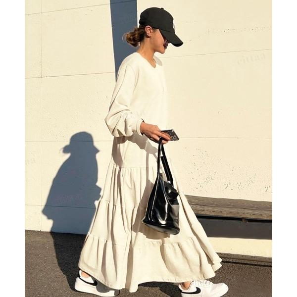 ZOZO問い合わせ番号:79475815ショップ:Dalfwin，ダールフィンブランド:Dalfwin，ダールフィン商品名:韓国ファッション ティアード裏起毛スウェットワンピースカテゴリ:ワンピース/ドレス>ワンピースブランド品番:Y...