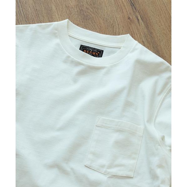 ZOZO問い合わせ番号:79508036ショップ:BEAMS MEN，ビームス メンブランド:BEAMS PLUS，ビームスプラス商品名:Pocket Tee 40/2カテゴリ:トップス>Tシャツ/カットソーブランド品番:38-14-...