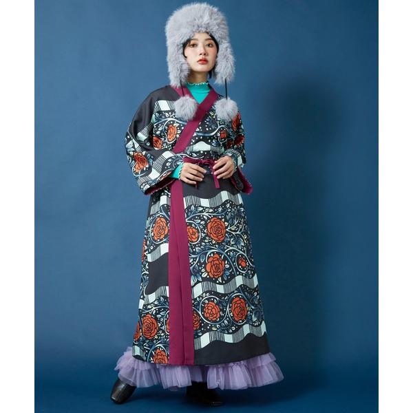 ZOZO問い合わせ番号:79508666ショップ:チャイハネ，チャイハネブランド:カヤ，カヤ商品名:【重宗玉緒×倭物やカヤ】モダン着物ワンピースカテゴリ:ワンピース/ドレス>ワンピースブランド品番:7CQ-3323素材:ポリエステル原...