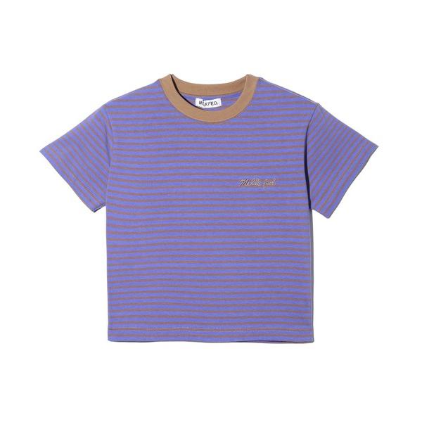 『セール実施中』ZOZO問い合わせ番号:79509334ショップ:MILKFED.，ミルクフェドブランド:MILKFED.，ミルクフェド商品名:STRIPED S/S TOPカテゴリ:トップス>Tシャツ/カットソーブランド品番:103...