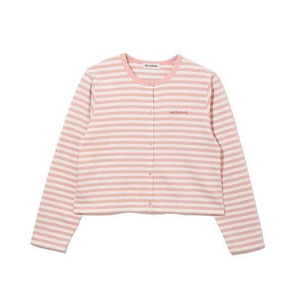 『セール実施中』ZOZO問い合わせ番号:79509344ショップ:MILKFED.，ミルクフェドブランド:MILKFED.，ミルクフェド商品名:HEART ELBOW CARDIGANカテゴリ:トップス>カーディガン/ボレロブランド品...