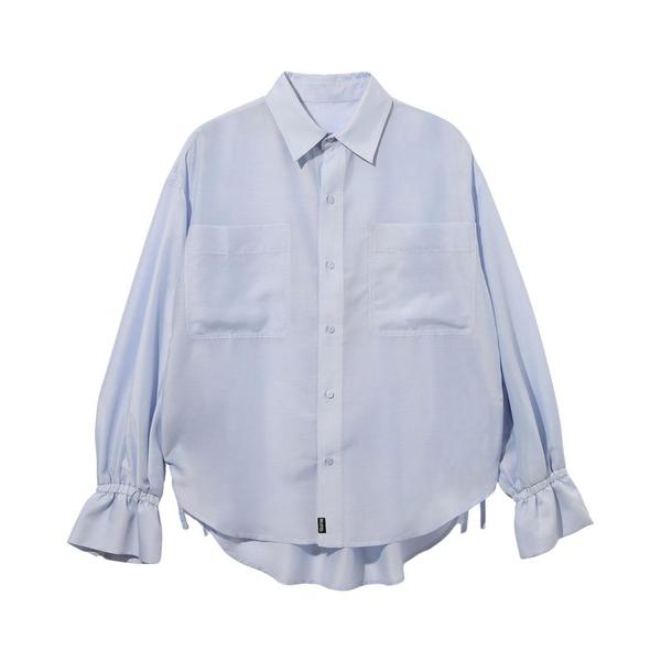 『セール実施中』ZOZO問い合わせ番号:79509353ショップ:MILKFED.，ミルクフェドブランド:MILKFED.，ミルクフェド商品名:SIDE DRAWSTRING SHIRTカテゴリ:トップス>シャツ/ブラウスブランド品番...