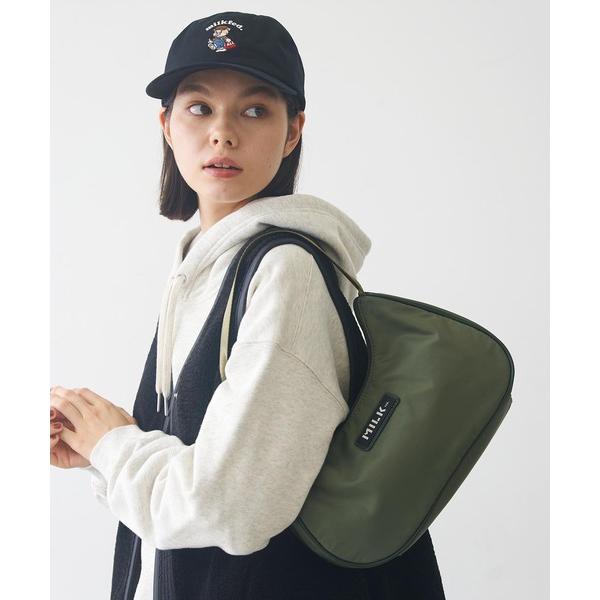 『セール実施中』ZOZO問い合わせ番号:79509454ショップ:MILKFED.，ミルクフェドブランド:MILKFED.，ミルクフェド商品名:LOGO PLATE HANDBAGカテゴリ:バッグ>ハンドバッグブランド品番:10324...