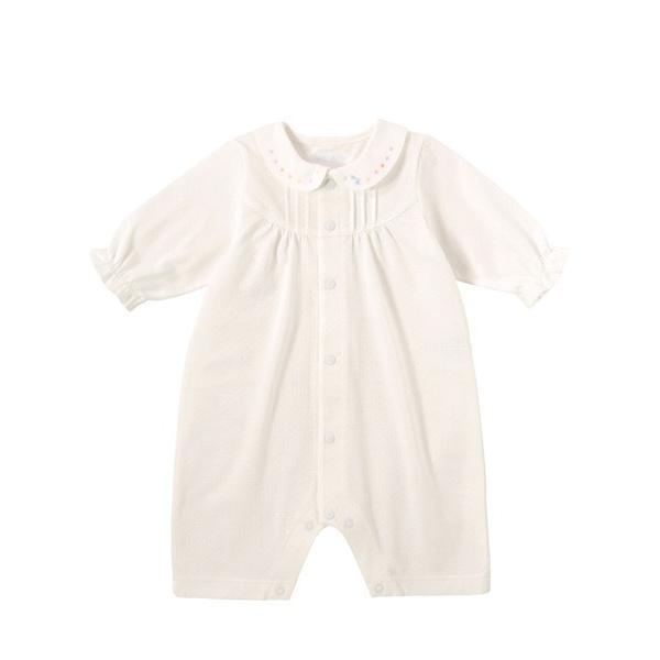 ※このアイテムは返品・交換対象外商品です。ZOZO問い合わせ番号:79543940ショップ:MIKI HOUSE，ミキハウスブランド:MIKI HOUSE，ミキハウス商品名:襟付きプレオールカテゴリ:ママ＆ベビー>ロンパースブランド品...