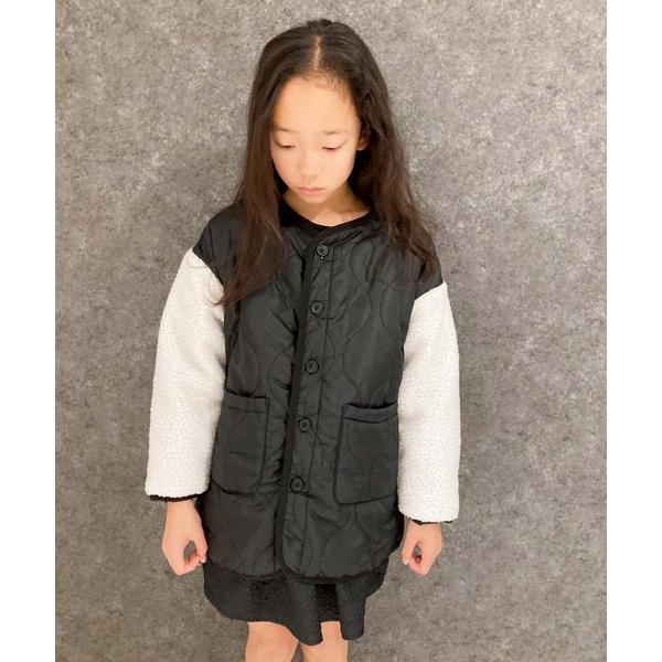 『タイムセール実施中』ZOZO問い合わせ番号:79544484ショップ:THE CASUAL，カジュアルブランド:THE CASUAL，カジュアル商品名:【ユニセックス】キルティング　裏ボアジャケットカテゴリ:ジャケット/アウター>ダ...