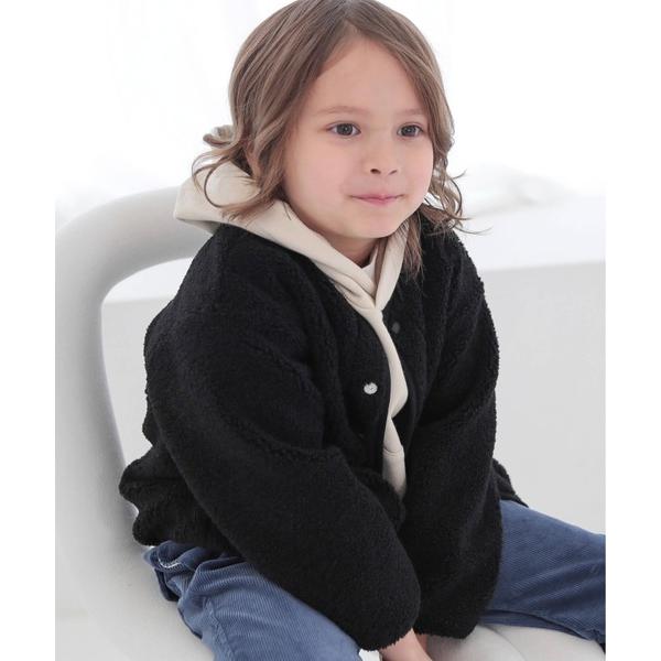 ZOZO問い合わせ番号:79544961ショップ:KIMURATAN ONLINE，キムラタン オンラインブランド:n.o.u.s，ノウズ商品名:n.o.u.s ボアカーディガンカテゴリ:トップス>カーディガン/ボレロブランド品番:4...