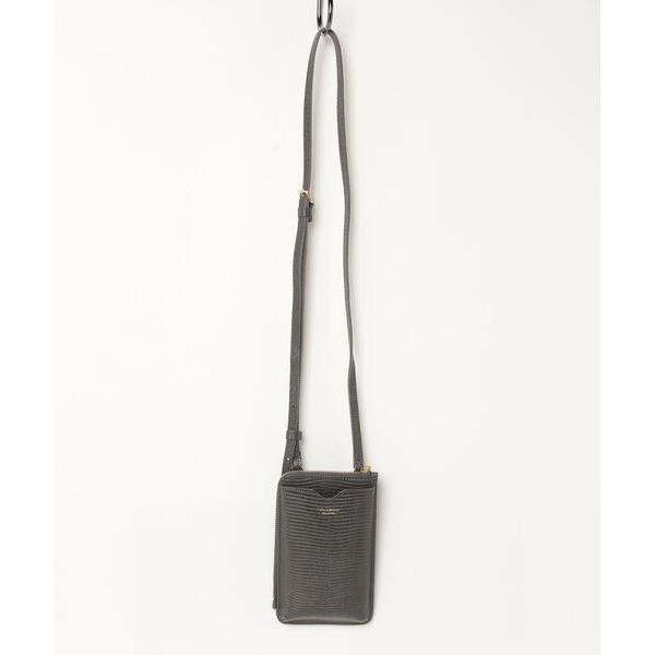 ZOZO問い合わせ番号:79576529ショップ:B'2nd，ビーセカンドブランド:VIOLAd'ORO，ヴィオラドーロ，B'2nd，ビーセカンド商品名:VIOLAd’ORO (ヴィオラドーロ) リザード型押しレザー スマートフォンポシェッ...