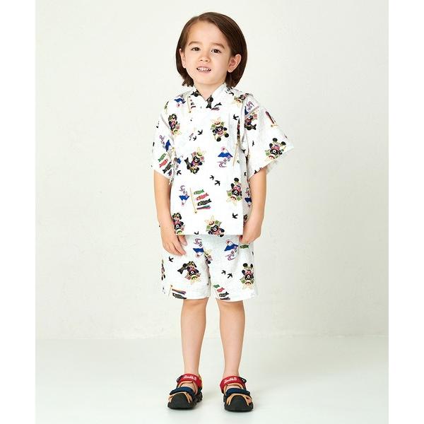 ZOZO問い合わせ番号:79639082ショップ:MIKI HOUSE，ミキハウスブランド:DOUBLE_B，ダブルビー商品名:『THE！JAPAN』甚平スーツカテゴリ:水着/着物・浴衣>浴衣ブランド品番:62-7504-686素材:...