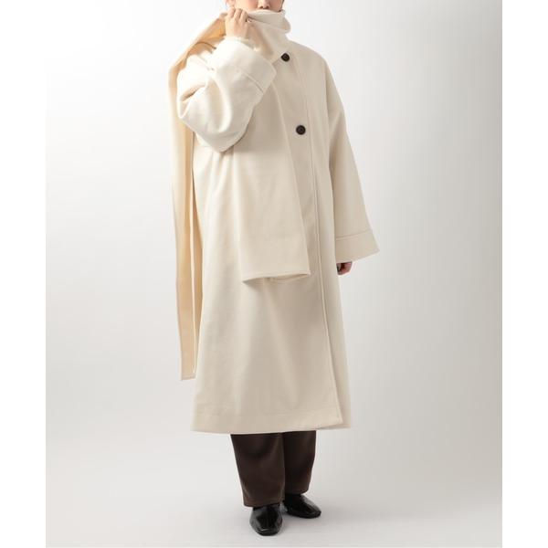 『タイムセール実施中』ZOZO問い合わせ番号:79670842ショップ:SETUP7，セットアップセブンブランド:SETUP7，セットアップセブン，terrace，テラス商品名:【SETUP7】ビッグストール付ノーカラーコート trcカテゴ...