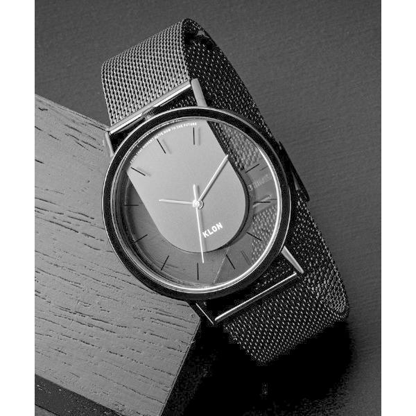 ZOZO問い合わせ番号:79672053ショップ:KLON，クローンブランド:KLON，クローン商品名:KLON INVISIBLE RELATION 40mm - MESH STRAP -カテゴリ:腕時計>アナログ腕時計ブランド品番...