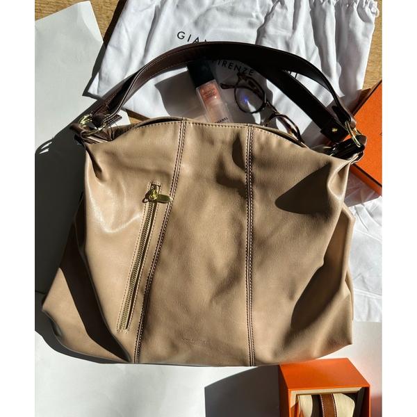 『タイムセール実施中』ZOZO問い合わせ番号:79704501ショップ:IO，イオブランド:Legato Largo，レガートラルゴ商品名:Legato Largo / リバイバルフェイクレザー A4トート / LG-E1582カテゴリ:バ...