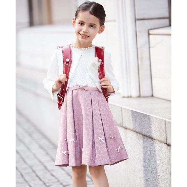 『セール実施中』ZOZO問い合わせ番号:79706220ショップ:a.v.v，アー・ヴェ・ヴェブランド:a.v.v，アーヴェヴェ商品名:[110-130]【セレモニースタイル】レースジャガードフィット＆フレアワンピースカテゴリ:ワンピース/...