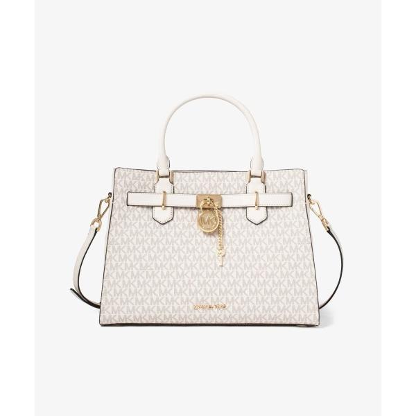 『セール実施中』ZOZO問い合わせ番号:79772483ショップ:MICHAEL KORS，マイケル・コースブランド:MICHAEL KORS，マイケルコース商品名:HAMILTON サッチェル ミディアム - MKシグネチャーカテゴリ:バ...