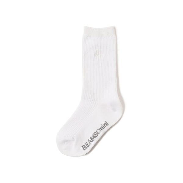 ※このアイテムは返品・交換対象外商品です。ZOZO問い合わせ番号:79773297ショップ:BEAMS HEART，ビームスハートブランド:BEAMS mini，ビームスミニ商品名:BEAMS mini / 刺繍入り ソックス（16〜21c...