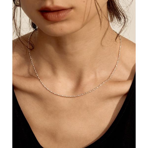 ZOZO問い合わせ番号:79839031ショップ:TONE，トーンブランド:novice，ノーヴィス，tone，トーン商品名:【novice】Ball Bar Chain Necklace［Silver925］カテゴリ:アクセサリー>...