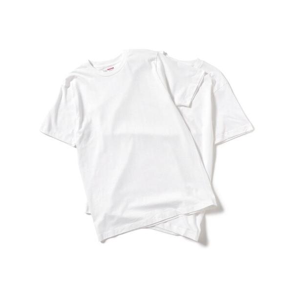ZOZO問い合わせ番号:79904037ショップ:BEAMS MEN，ビームス メンブランド:BEAMS PLUS，ビームスプラス商品名:Healthknit / USA 2Pack  Crew Neck T-shirtカテゴリ:トップス&...
