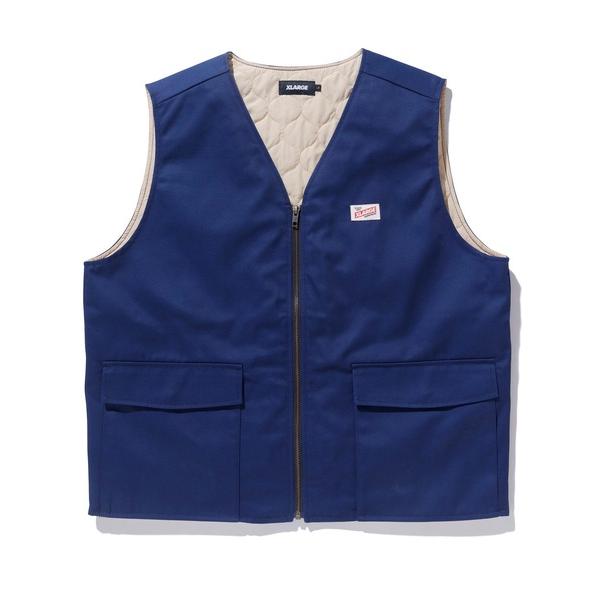 『タイムセール実施中』ZOZO問い合わせ番号:79905420ショップ:XLARGE，エクストララージブランド:XLARGE，エクストララージ商品名:PATCHED WORK VESTカテゴリ:トップス>ベストブランド品番:10124...