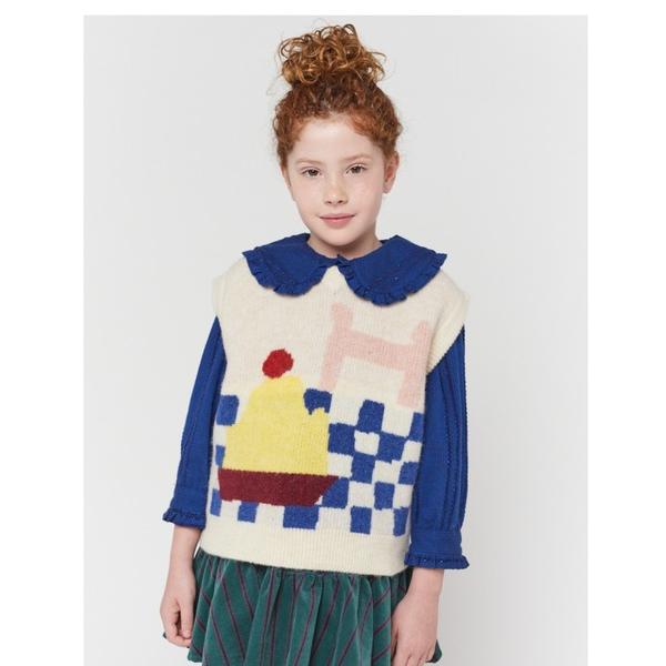 『セール実施中』ZOZO問い合わせ番号:79906666ショップ:UNICOM，ユニコンブランド:BOBO CHOSES，ボボショーズ，UNICOM，ユニコン商品名:YUMMY CAKE KNITTED VESTカテゴリ:トップス>ベ...