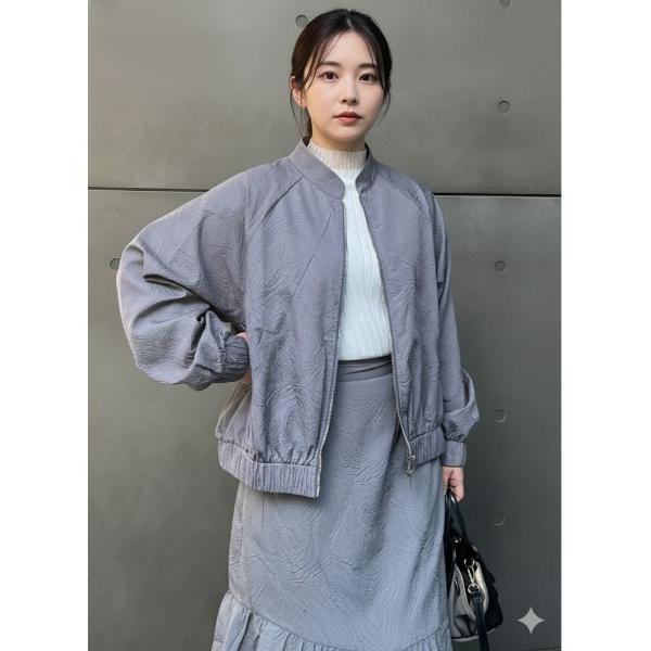 『セール実施中』ZOZO問い合わせ番号:79938987ショップ:A AMEL，エイメルブランド:Ayla，アイラ，A AMEL，エイメル商品名:テキスタイルジップブルゾンカテゴリ:ジャケット/アウター>ブルゾンブランド品番:8723...