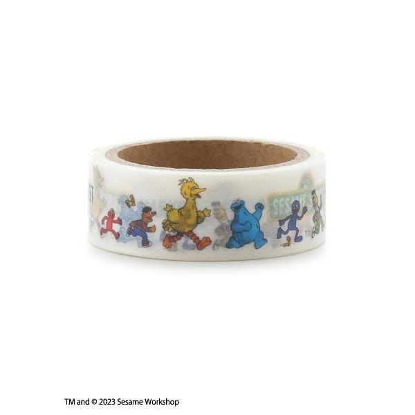ZOZO問い合わせ番号:79970447ショップ:SESAME STREET MARKET，セサミストリートマーケットブランド:SESAME STREET，セサミストリート商品名:マスキングテープ 15mmカテゴリ:雑貨/ホビー>ステ...