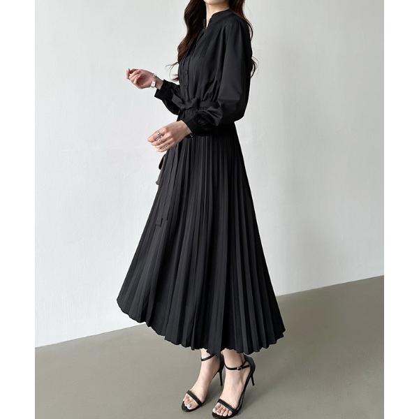 『タイムセール実施中』ZOZO問い合わせ番号:79971662ショップ:Ada.，エイダブランド:COCOMOMO，ココモモ商品名:きれいめ プリーツワンピース シャツワンピース 長袖 ロングワンピース オケージョン フォーマルカテゴリ:ワ...