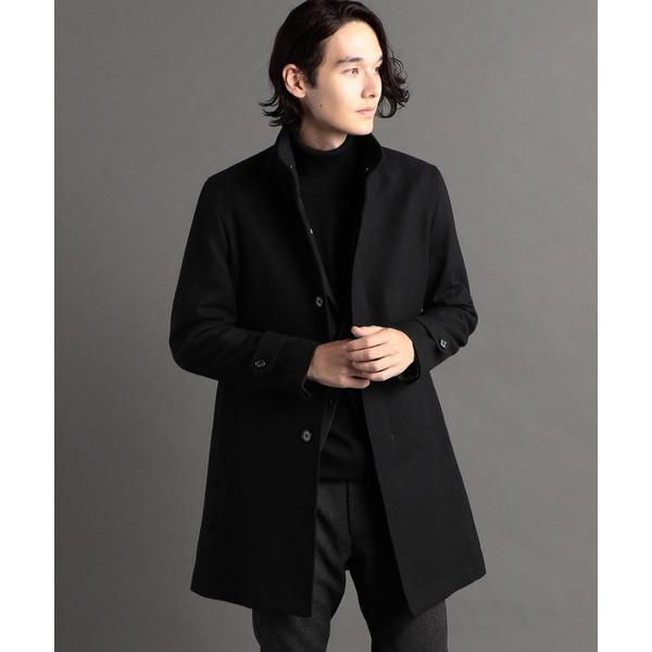 『タイムセール実施中』ZOZO問い合わせ番号:80106881ショップ:NICOLE，ニコルブランド:MONSIEUR NICOLE，ムッシュニコル商品名:【canal deux Luxe】ウールブレンドピンヘッド スタンドカラーコートカテ...